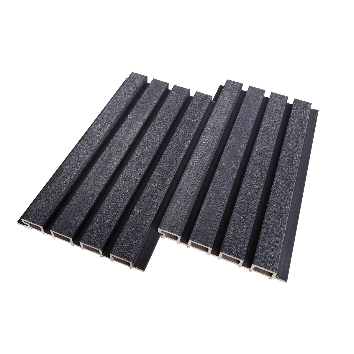Slatted Composite Cladding - Black – Easy Gardens Supply Ltd
